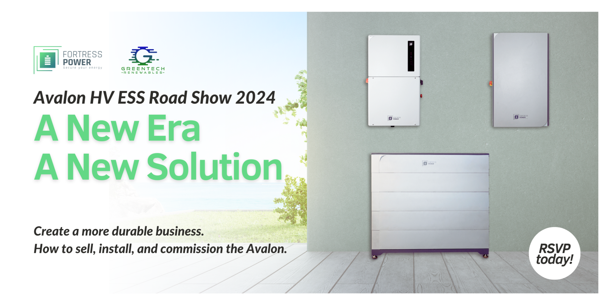 Fortress Power at the Greentech Roadshow Event